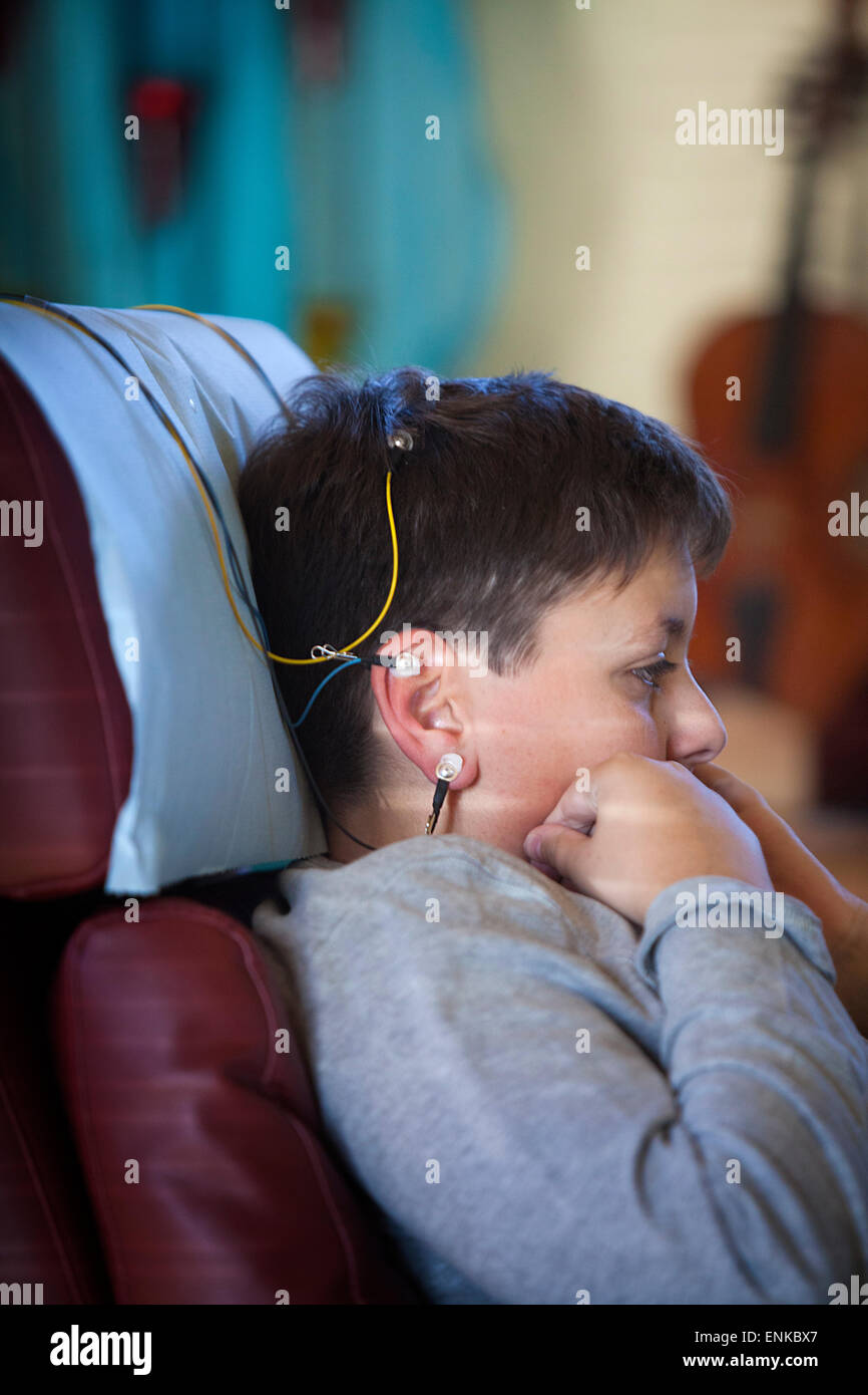 Neurofeedback patient hi-res stock photography and images - Alamy