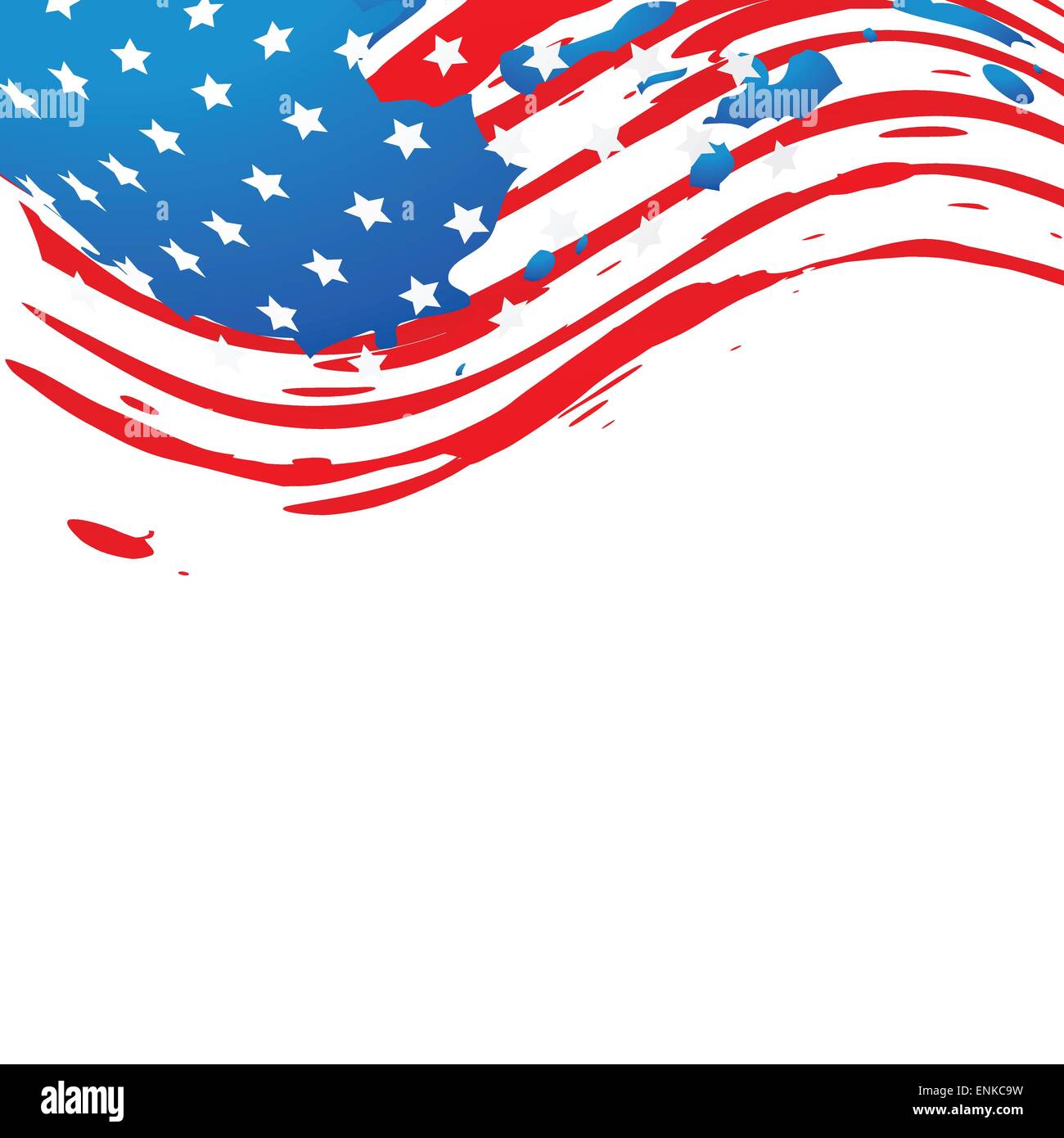 creative american flag design illustration Stock Vector Image & Art - Alamy