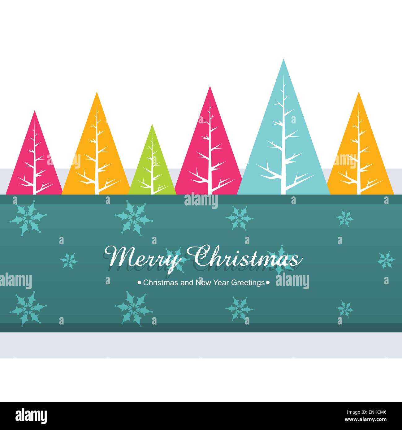 Christmas greeting vector design hi-res stock photography and images ...