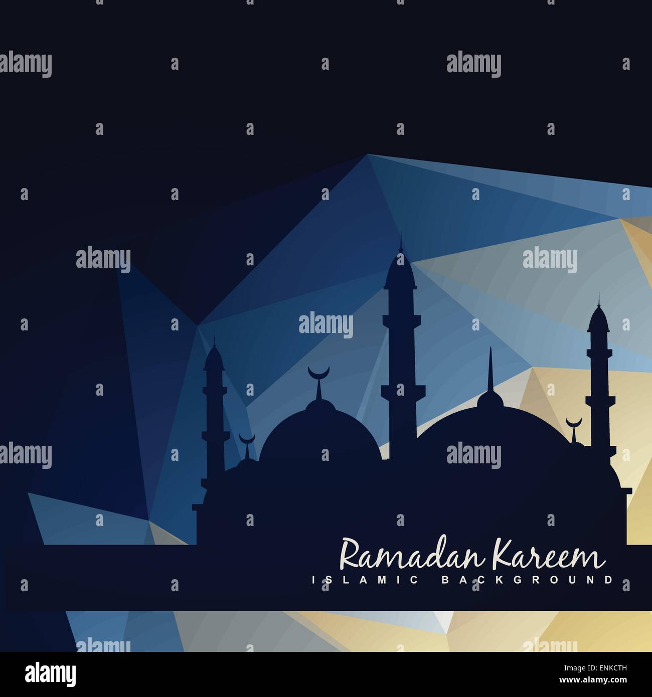 vector islamc mosque with abstract background Stock Vector Image & Art ...