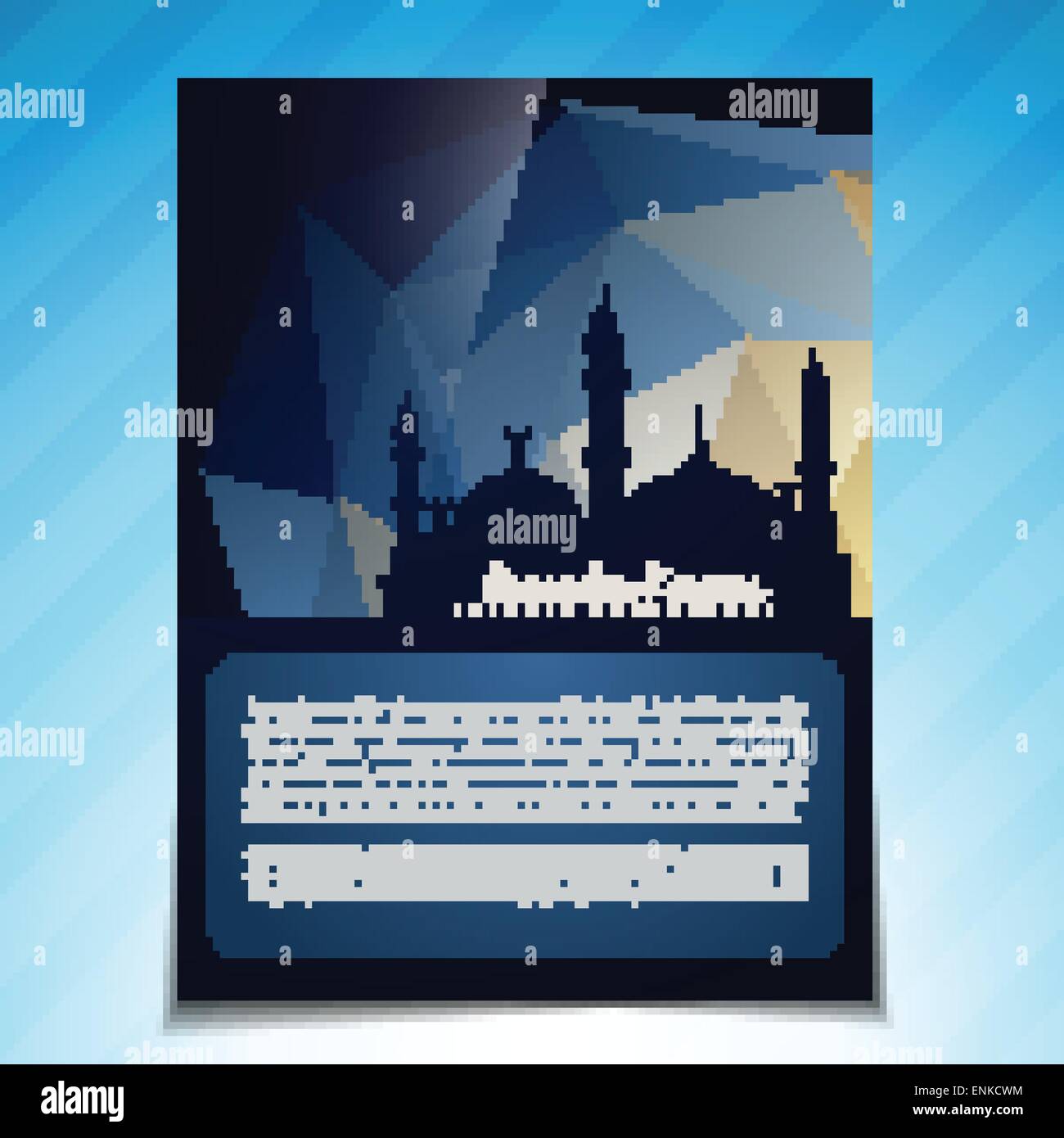 beautiful islamic template vector design Stock Vector Image & Art - Alamy
