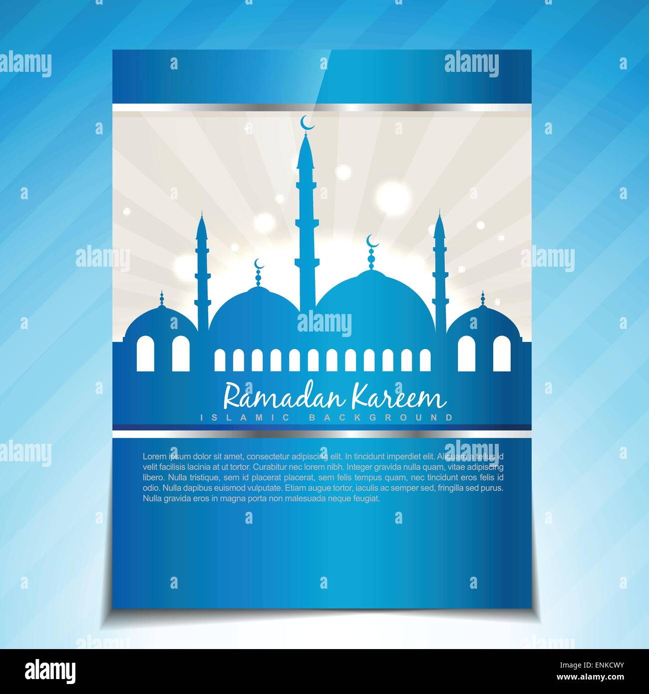 stylish islamic festival vector template Stock Vector Image & Art - Alamy
