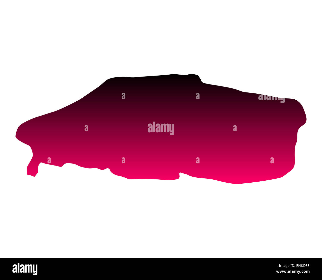 Map of Baltrum Stock Photo - Alamy