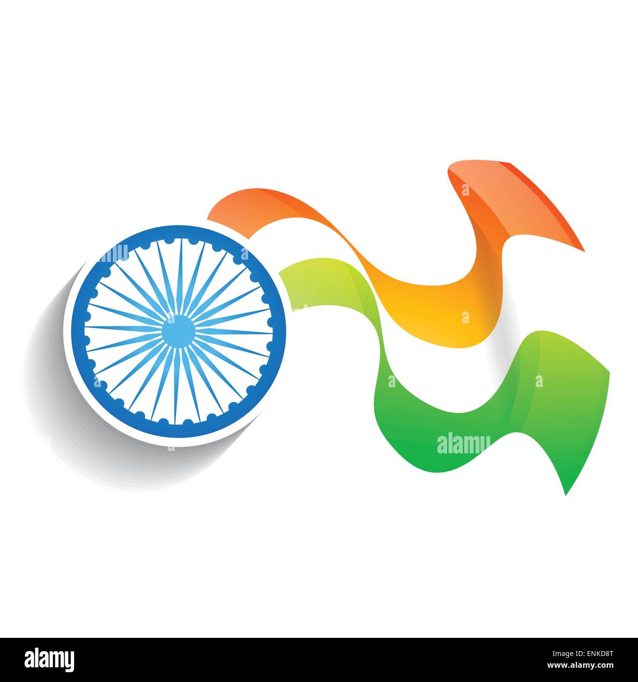 indian flag design art illustration Stock Vector Image & Art - Alamy