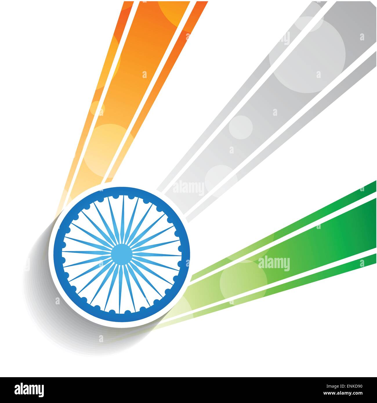 Vector creative indian flag design hi-res stock photography and images ...