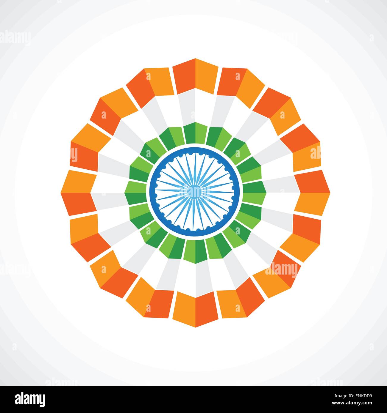 vector indian flag badge design Stock Vector Image & Art - Alamy