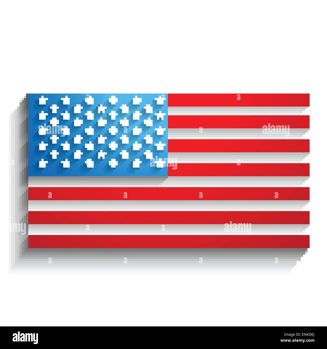 american flag vector design background Stock Vector Image & Art - Alamy