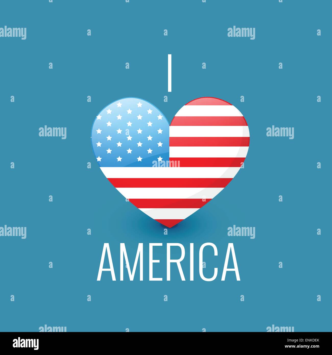 I love america background design Stock Vector Image & Art - Alamy