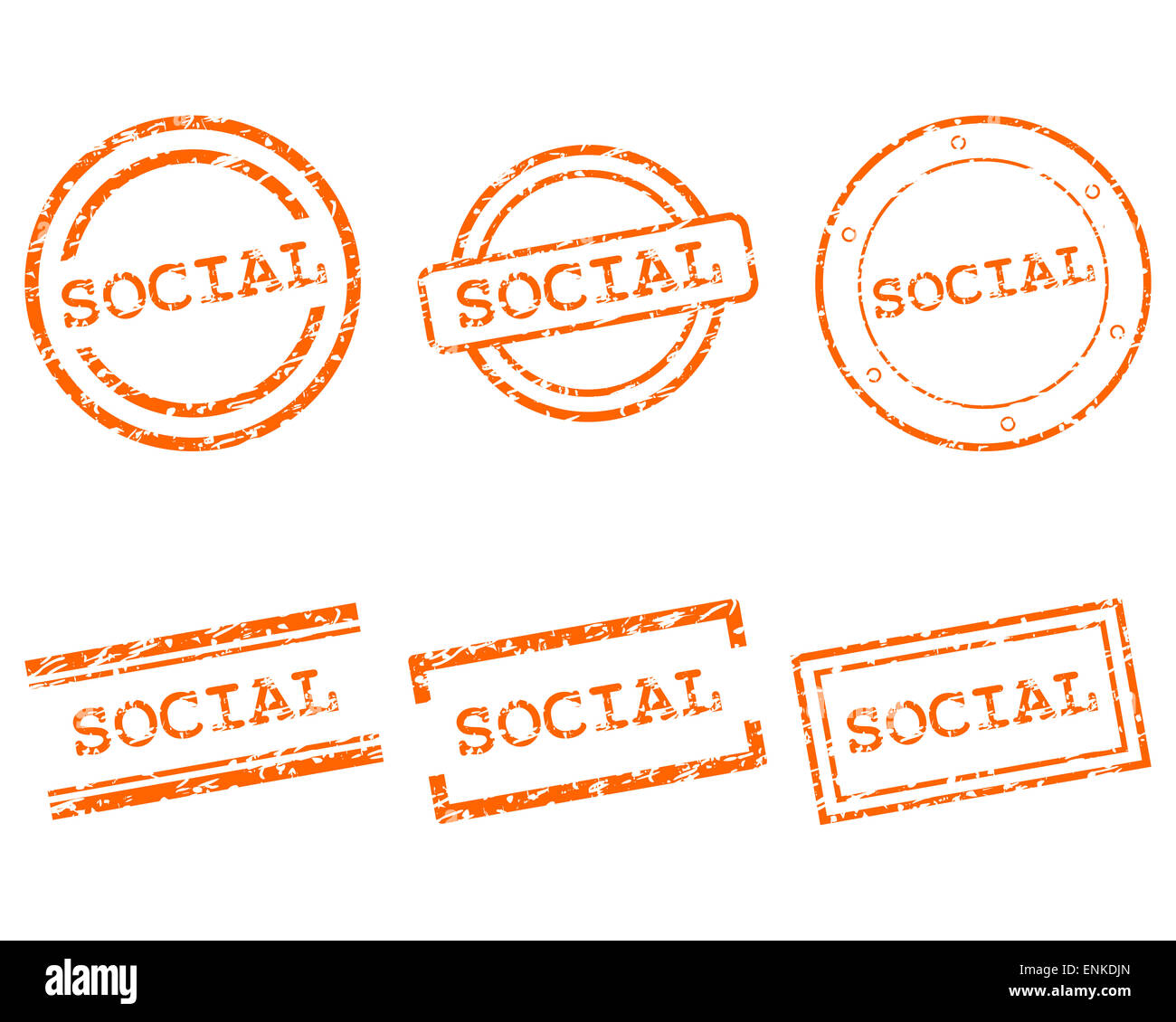 Social stamps hi-res stock photography and images - Alamy