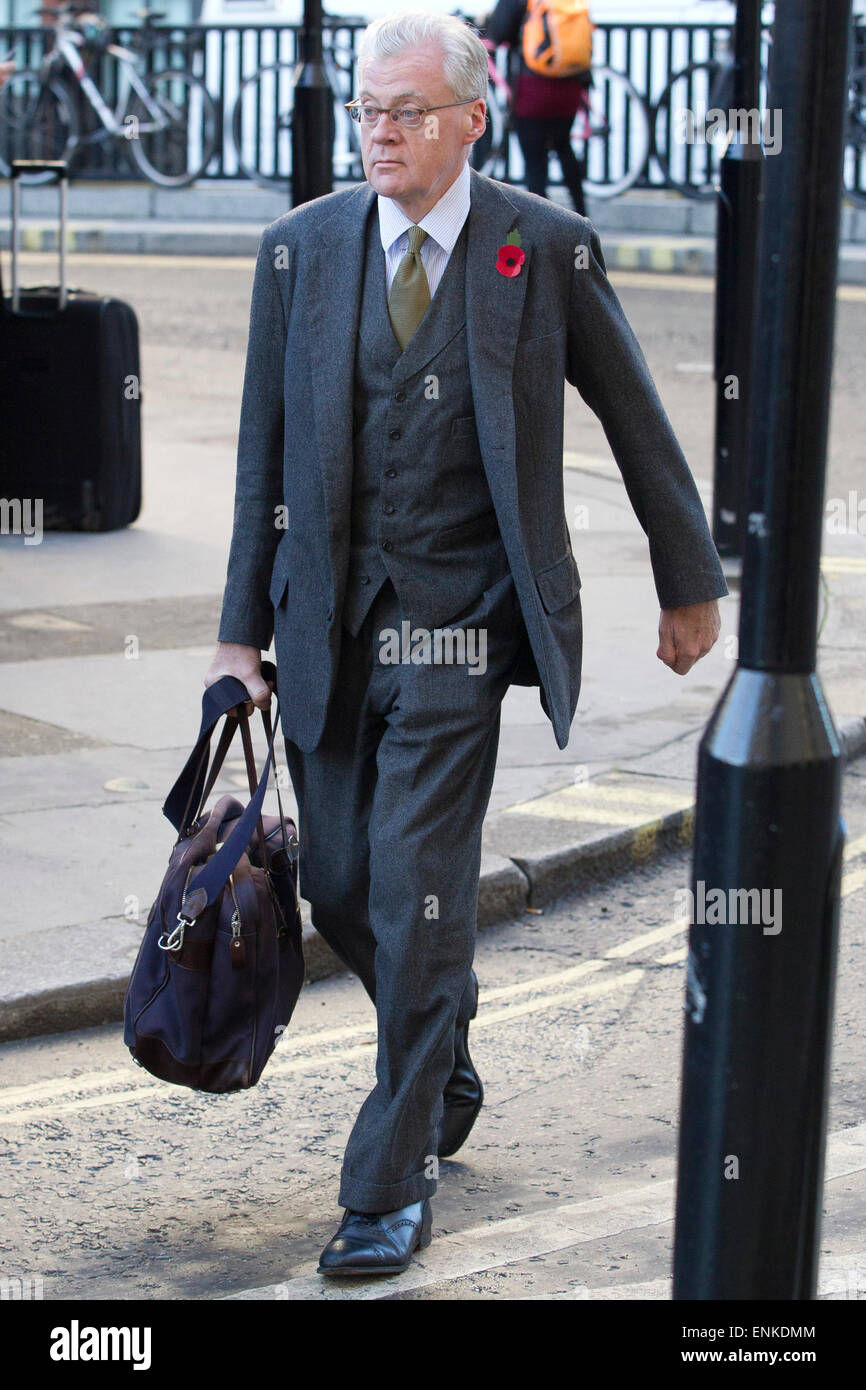 Prosecutor Andrew Edis QC arrives at the Old Bailey today for the start ...