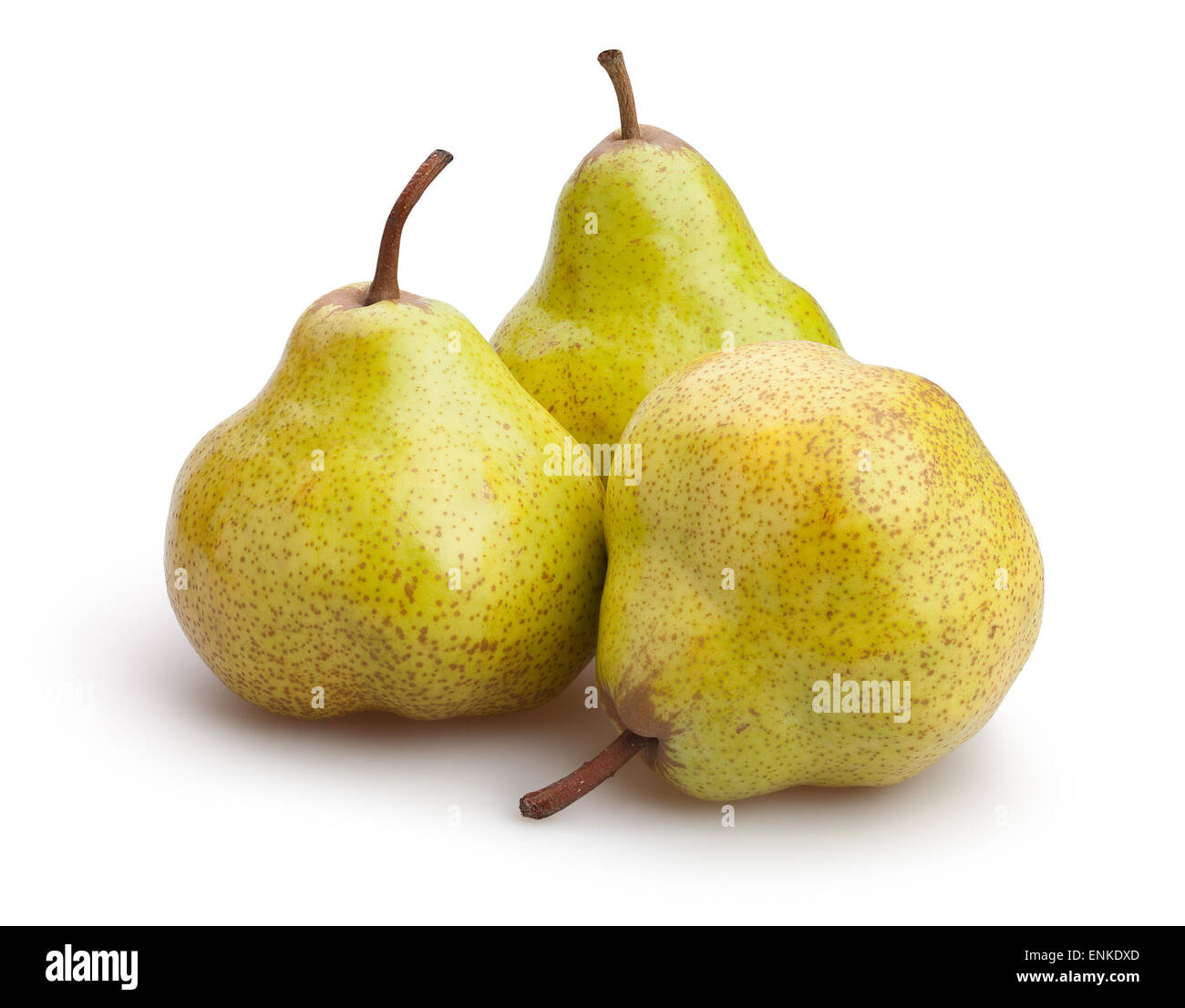 Three isolated pears hi-res stock photography and images - Alamy