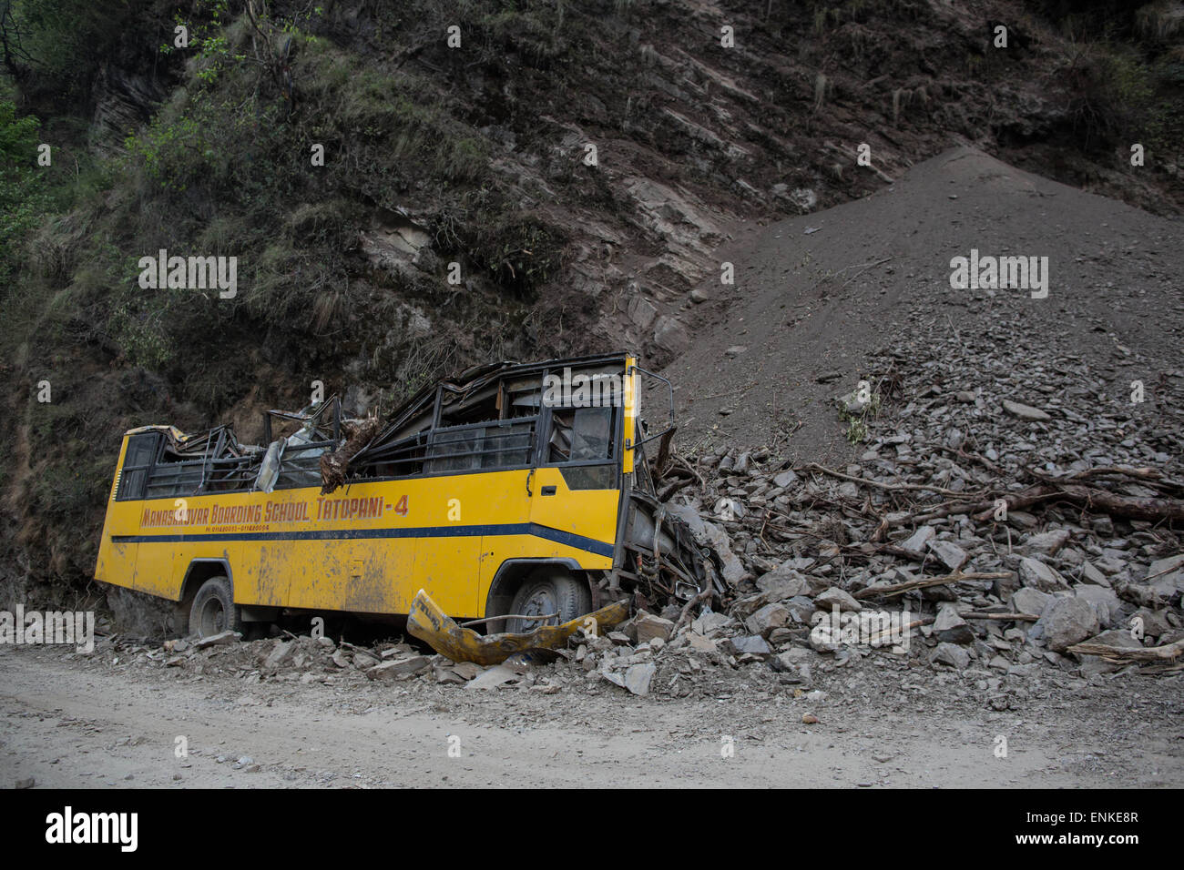 Collapsed school bus hi-res stock photography and images - Alamy