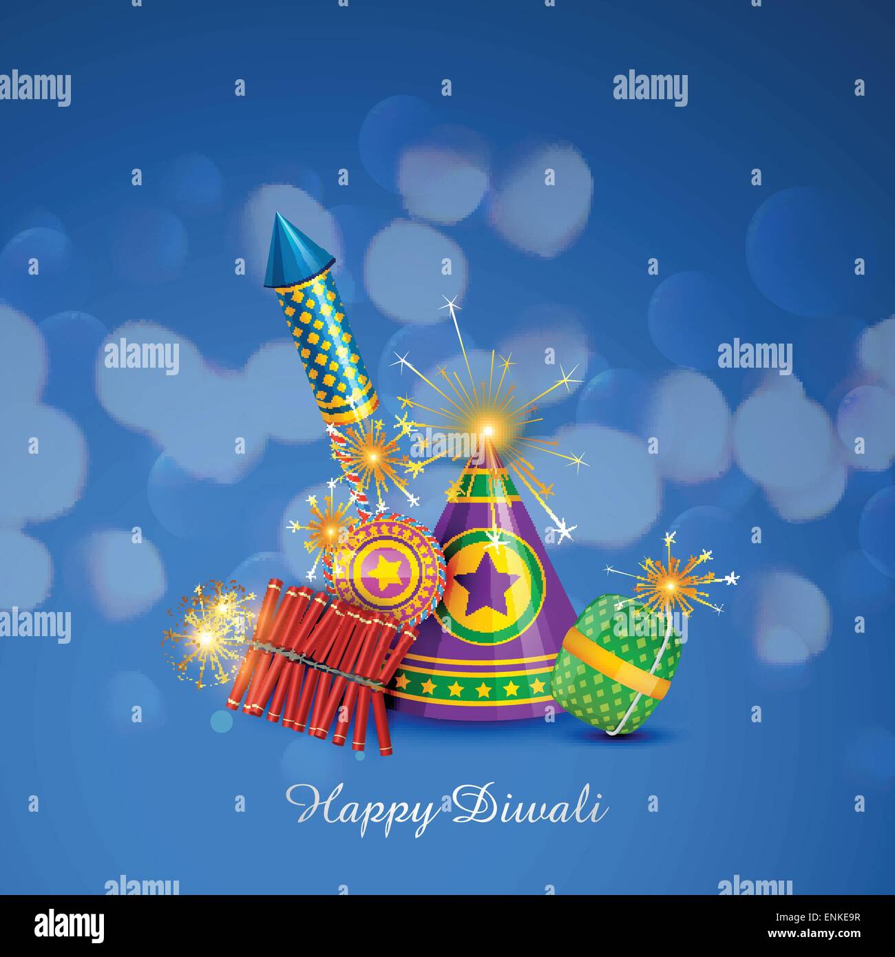 vector diwali design illustration Stock Vector Image & Art - Alamy