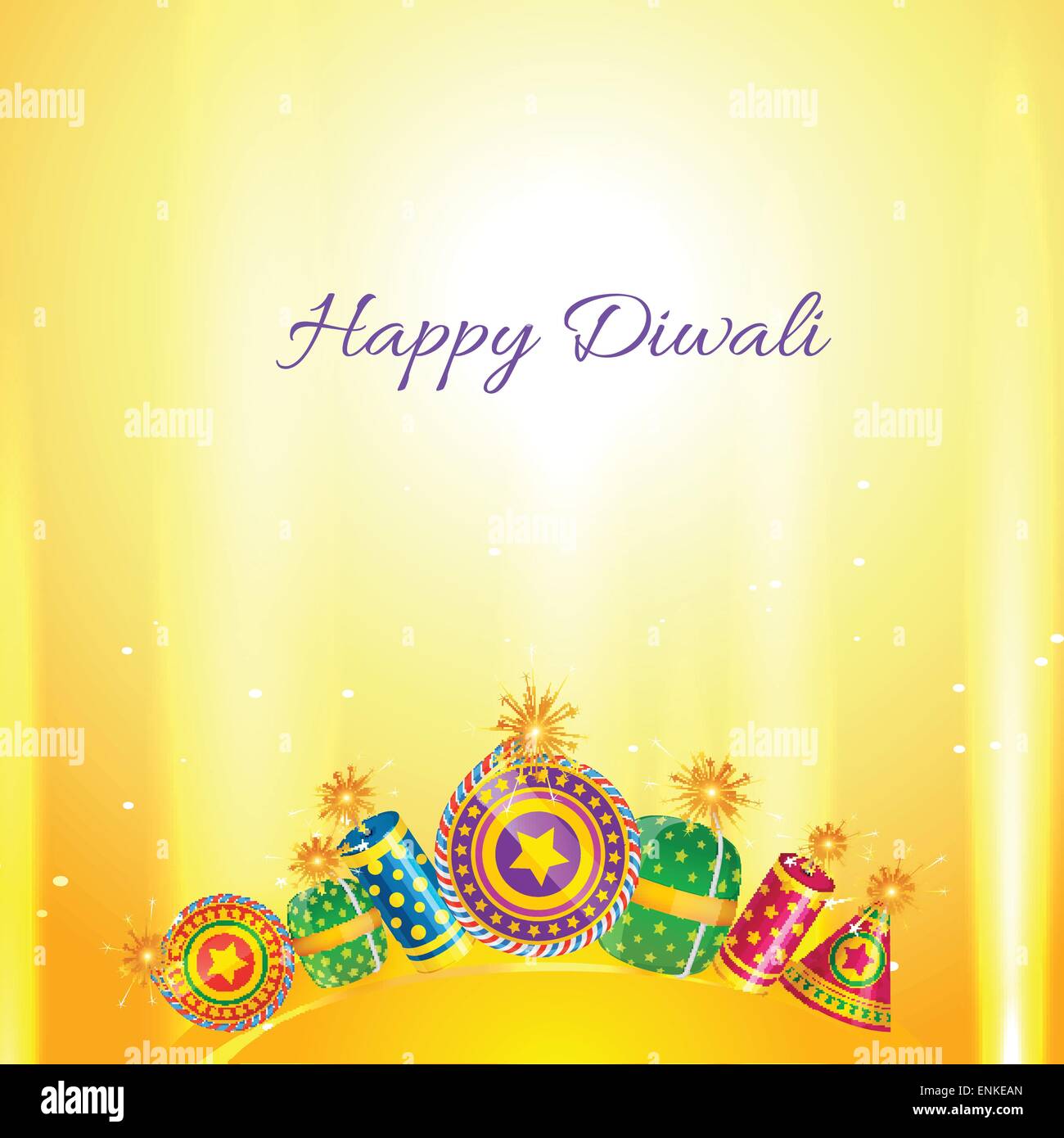 Vector diwali crackers card Stock Vector Image & Art - Alamy