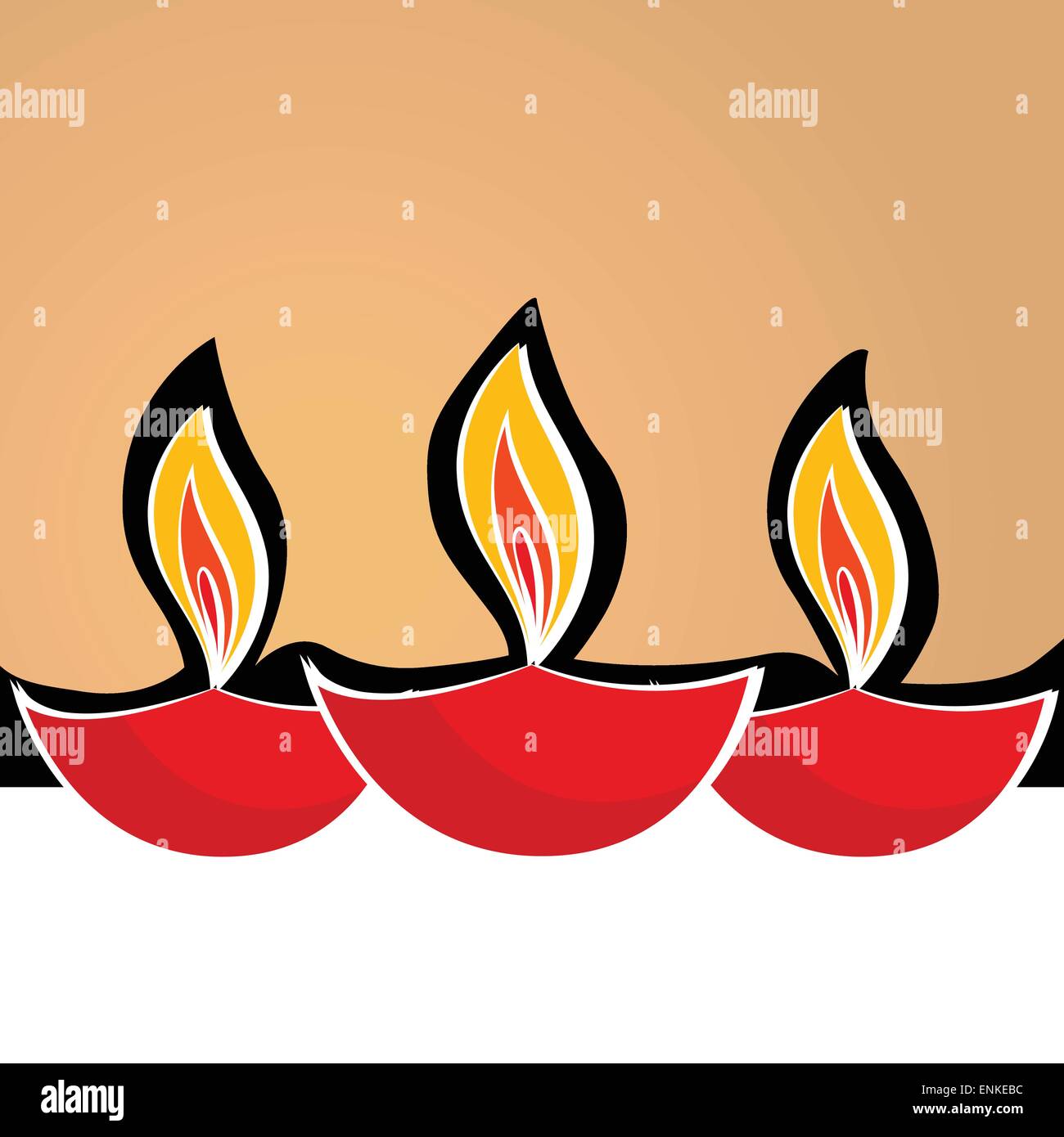 Diwali Diya Wallpaper Vector
