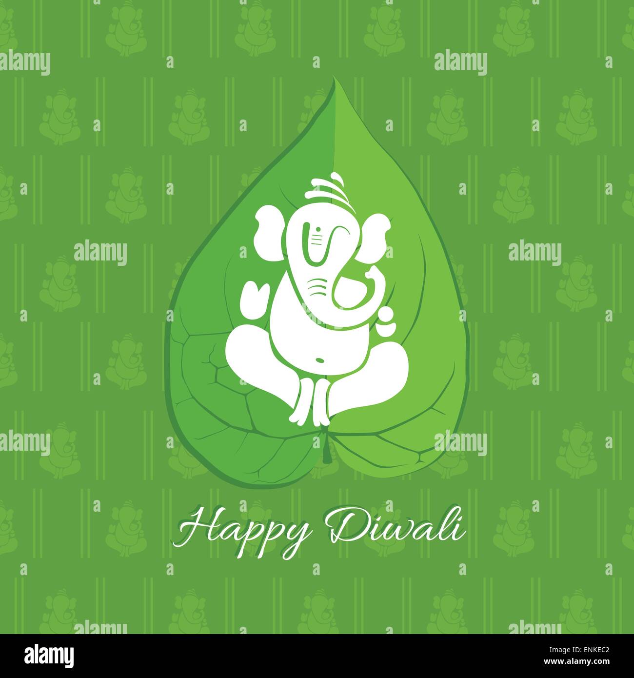 Vector betel leaf background with lord ganesh Stock Vector Image & Art ...