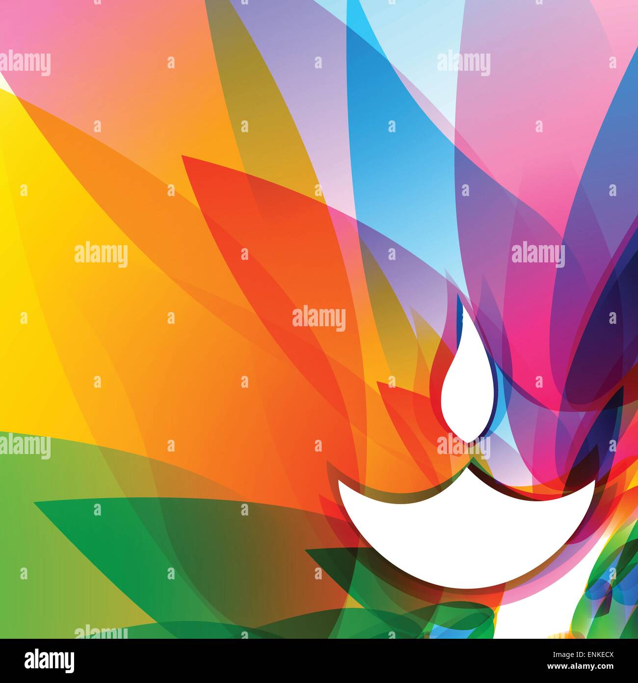 vector colorful background of diwali Stock Vector Image & Art - Alamy