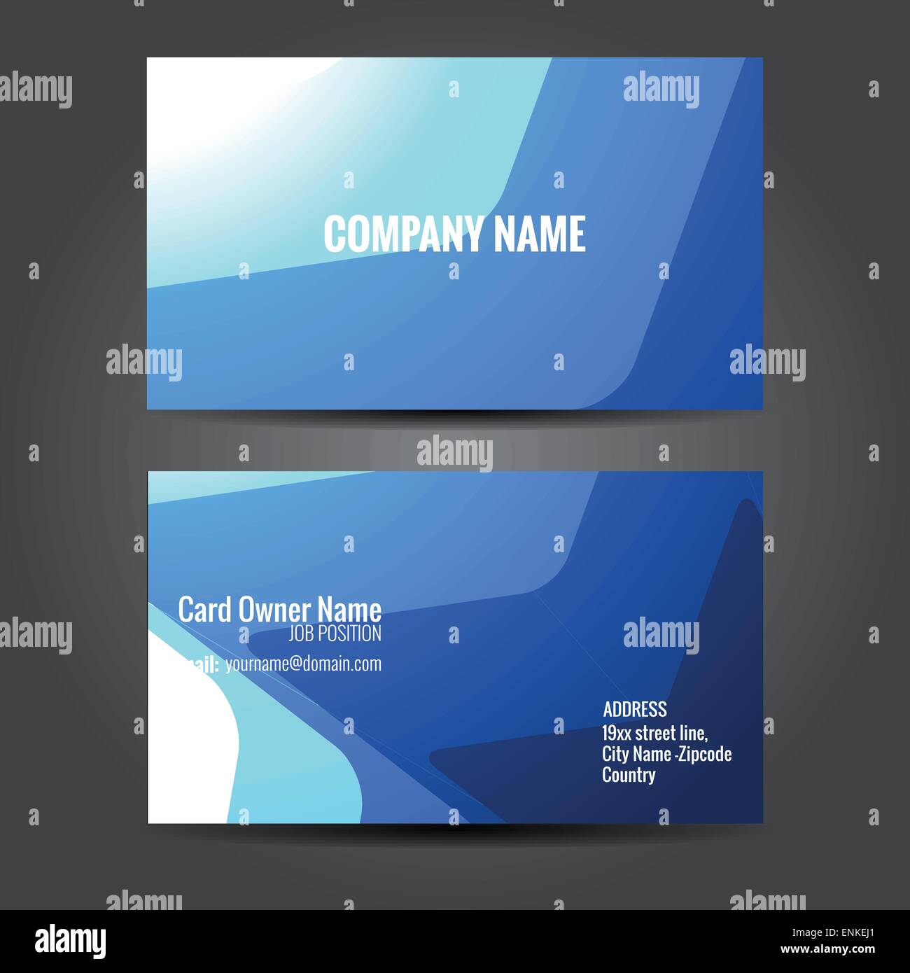 vector clean and simple design business template Stock Vector Image ...