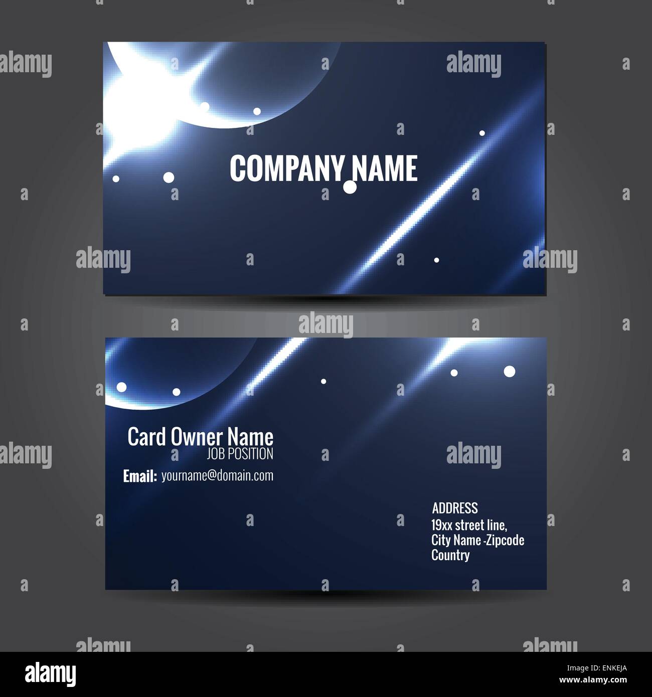 vector stylish business template illustration Stock Vector Image & Art ...