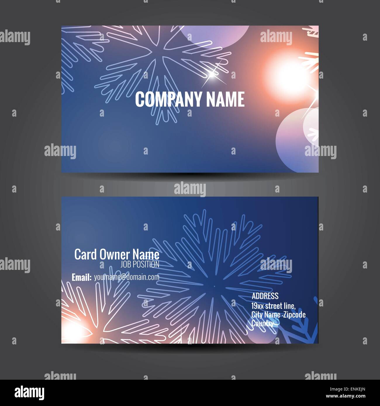 Business template design hi-res stock photography and images - Alamy