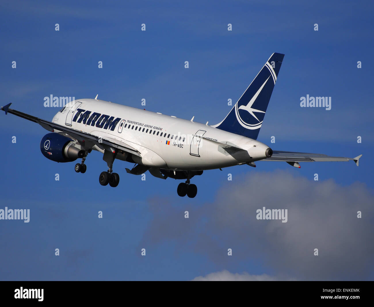 Airplane takes off during sunset hi-res stock photography and images ...