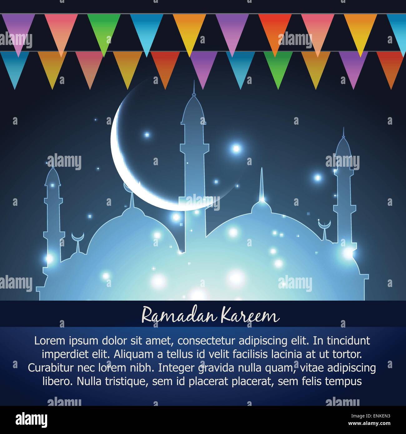 Ramadan Festival Design Ramadan Kareem Greeting Banner Design With