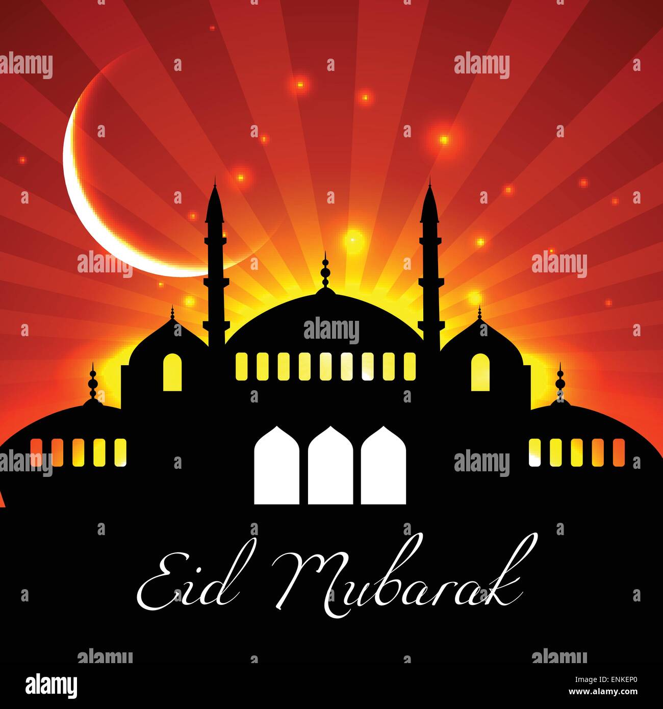 islamic eid festival design background Stock Vector Image & Art - Alamy