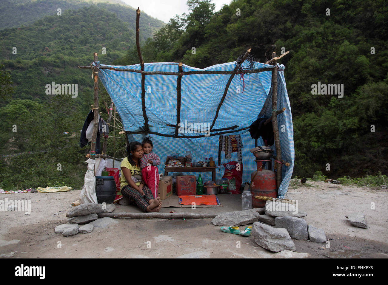 Collapsed tent hi-res stock photography and images - Alamy