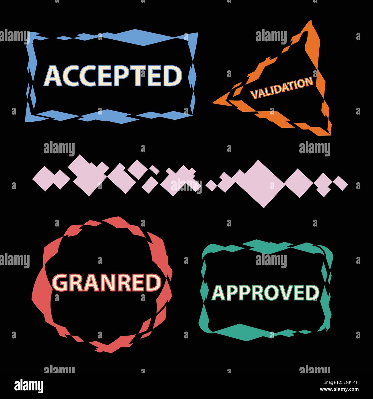 Initial certificate hi-res stock photography and images - Alamy