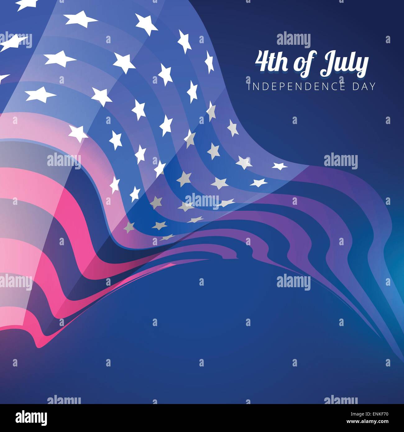 vector 4th of july stylish background Stock Vector Image & Art - Alamy