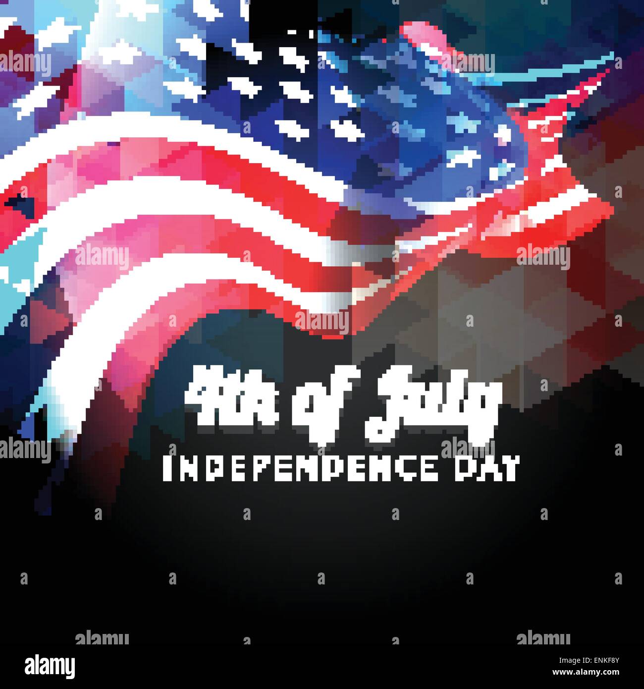 Abstract american flag hi-res stock photography and images - Alamy