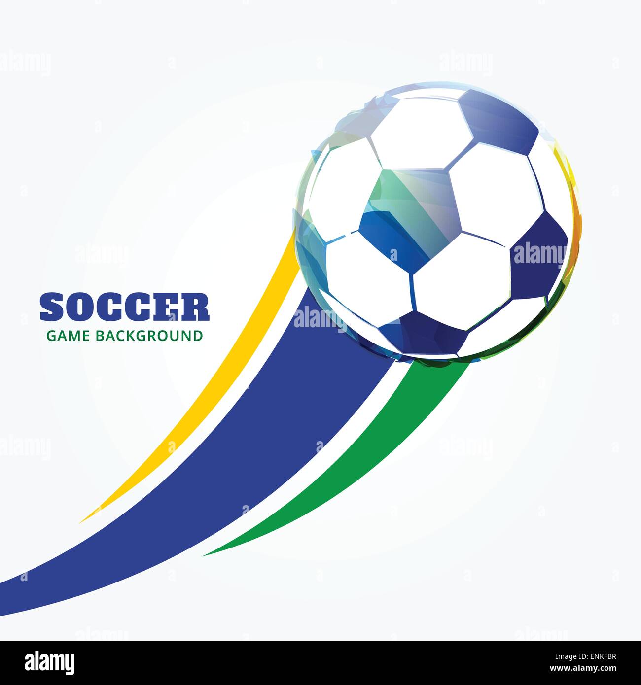 stylish vector football game design art Stock Vector Image & Art - Alamy