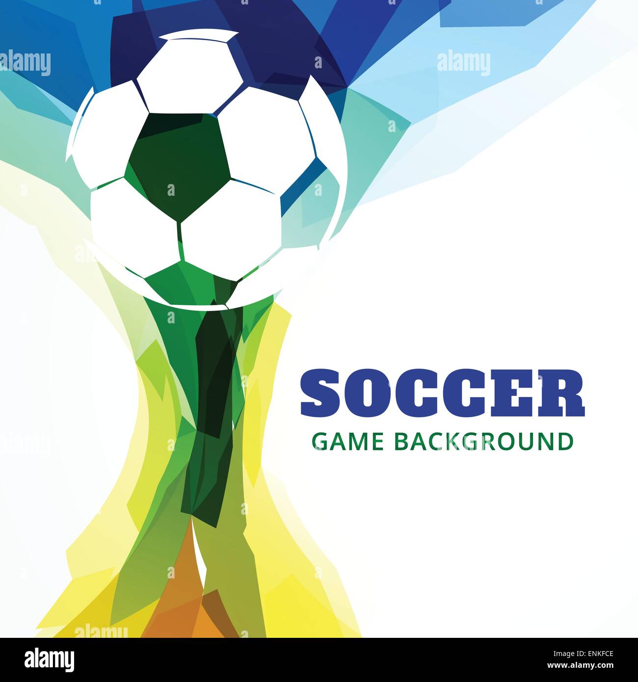 abstract soccer game design background Stock Vector Image & Art - Alamy