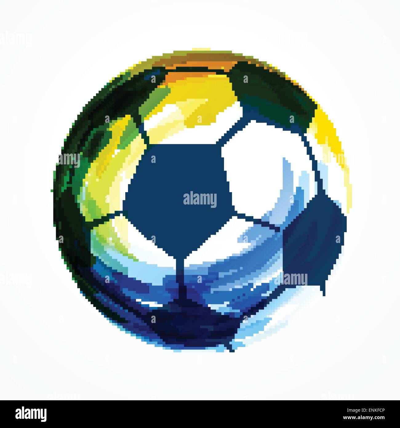 creative footbal design background illustration Stock Vector Image ...