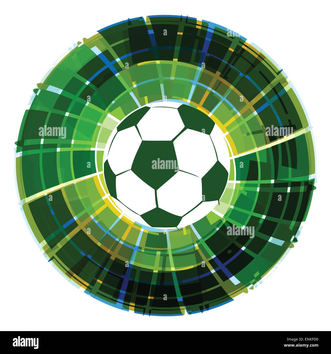 creative footbal design background illustration Stock Vector Image ...
