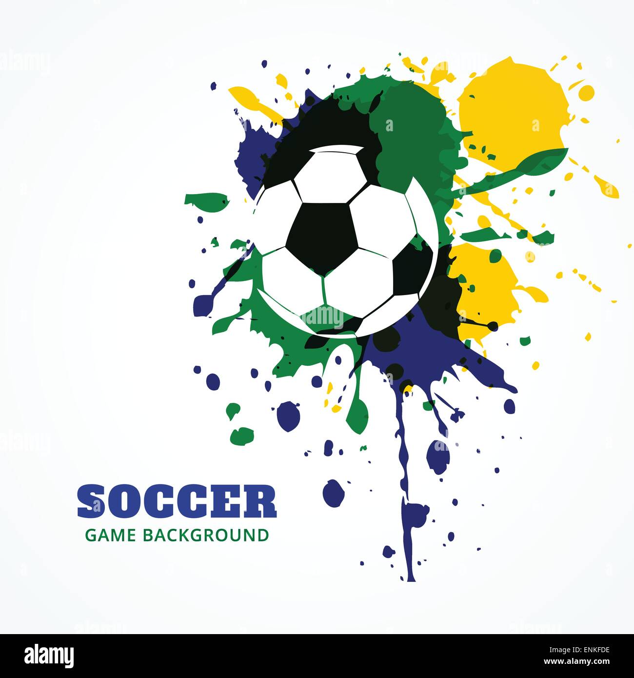 vector grunge style football design Stock Vector Image & Art - Alamy
