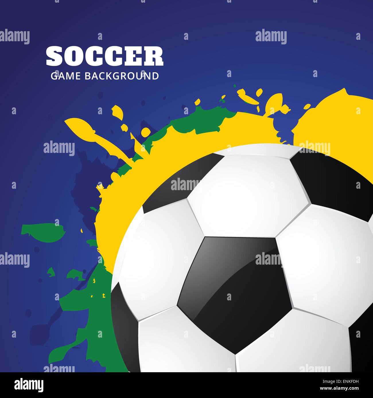 vector soccer game design background Stock Vector Image & Art - Alamy