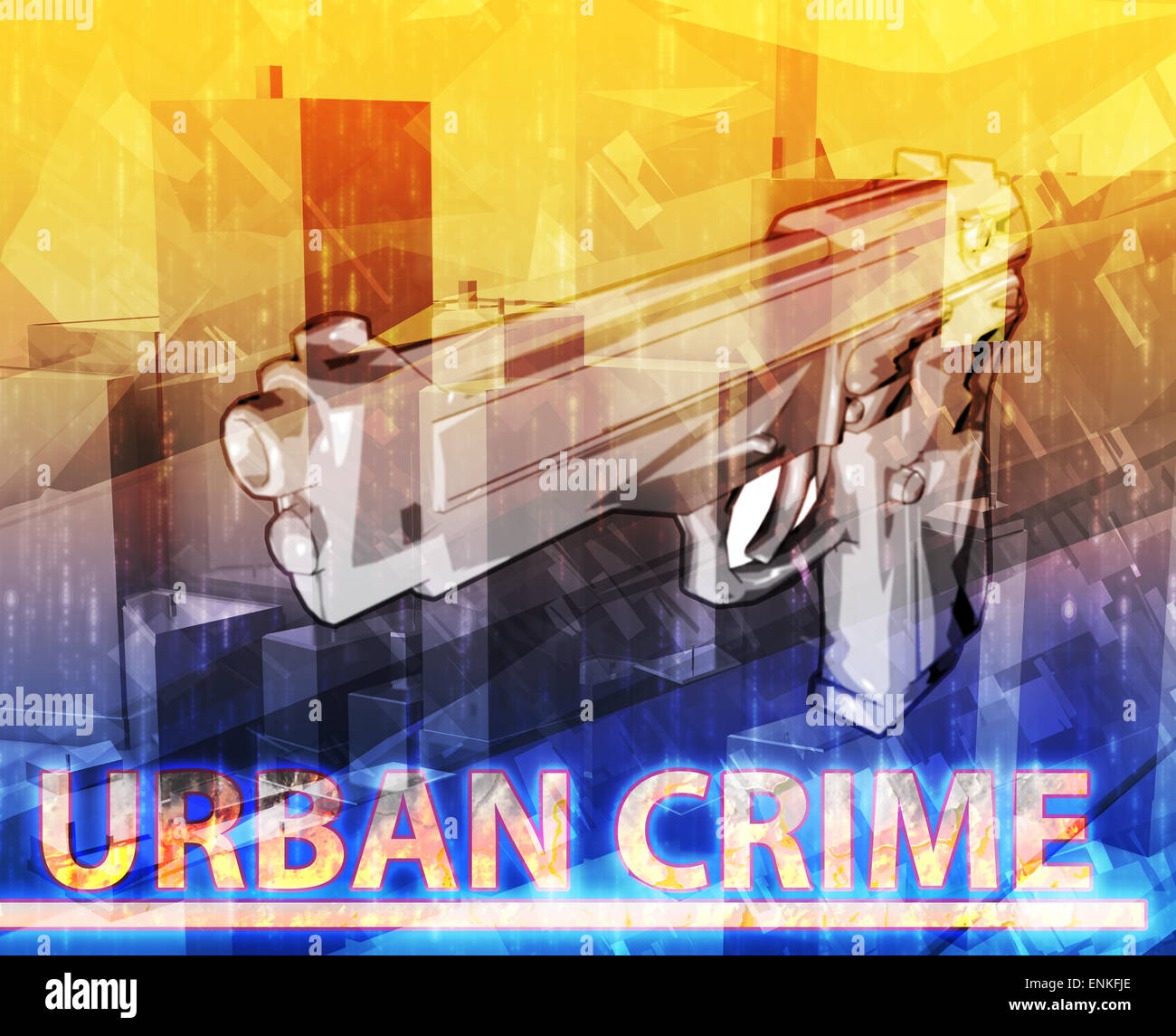 Abstract background digital collage concept illustration urban city ...