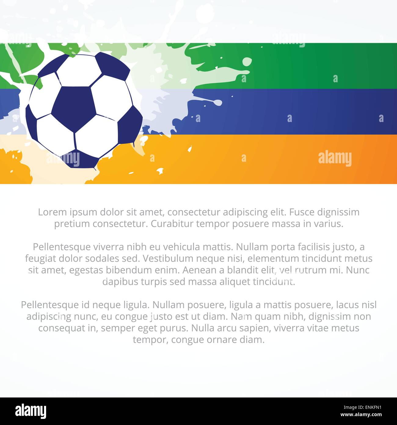 Grunge football hi-res stock photography and images - Alamy