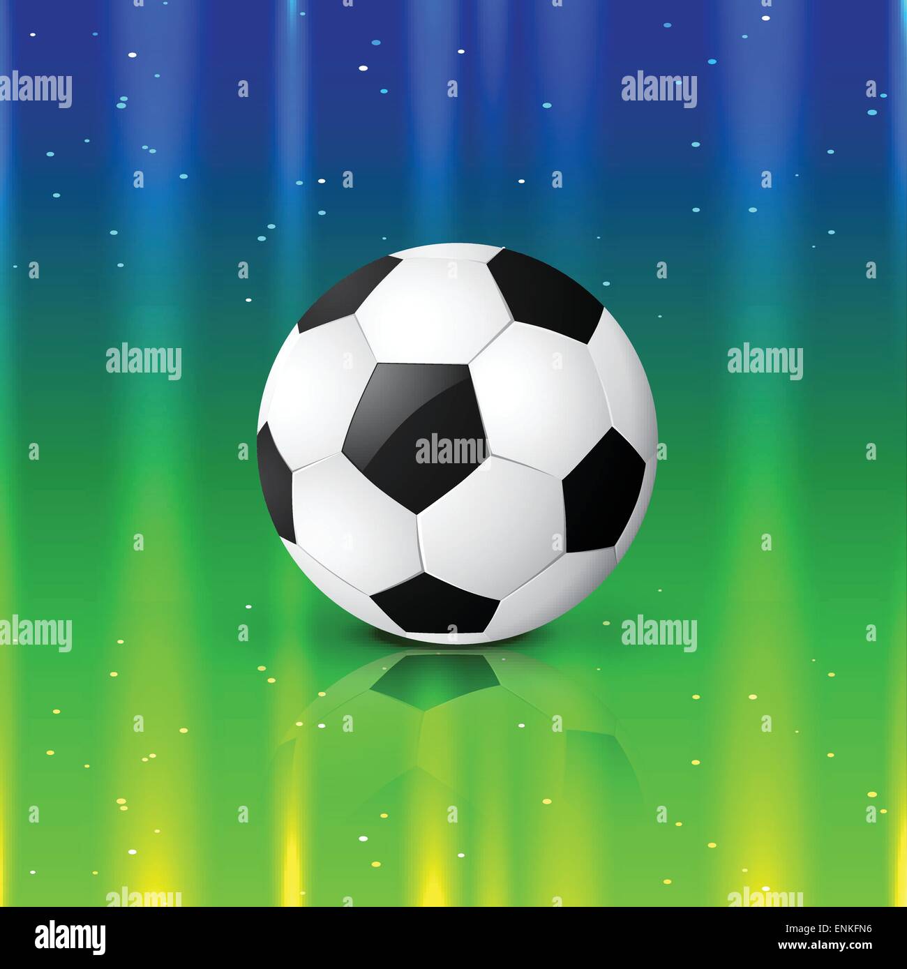 vector football design in beautiful shiny background Stock Vector Image ...