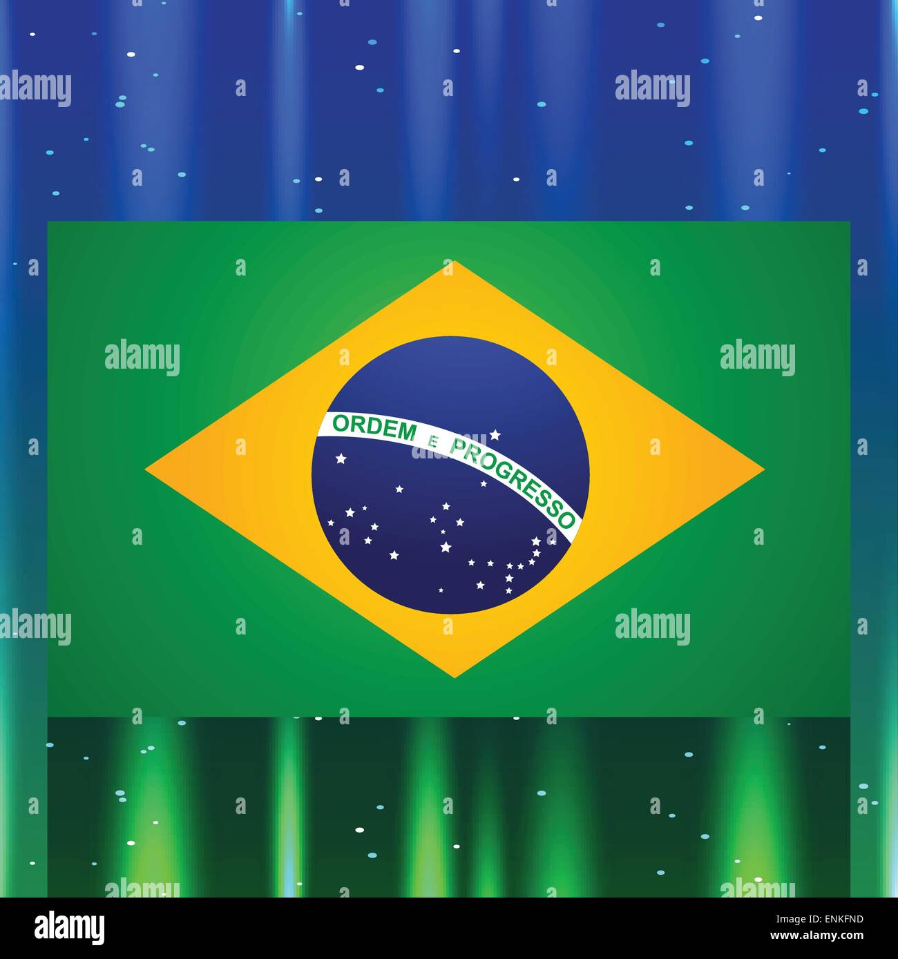 artistic brazil flag design background Stock Vector Image & Art - Alamy