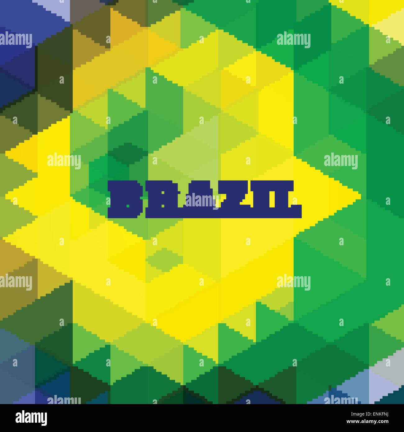 Brazil colorful country Stock Vector Images - Alamy