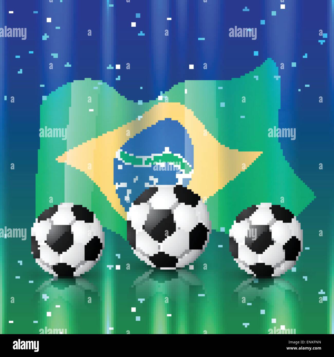 vector football design in shiny background Stock Vector Image & Art - Alamy
