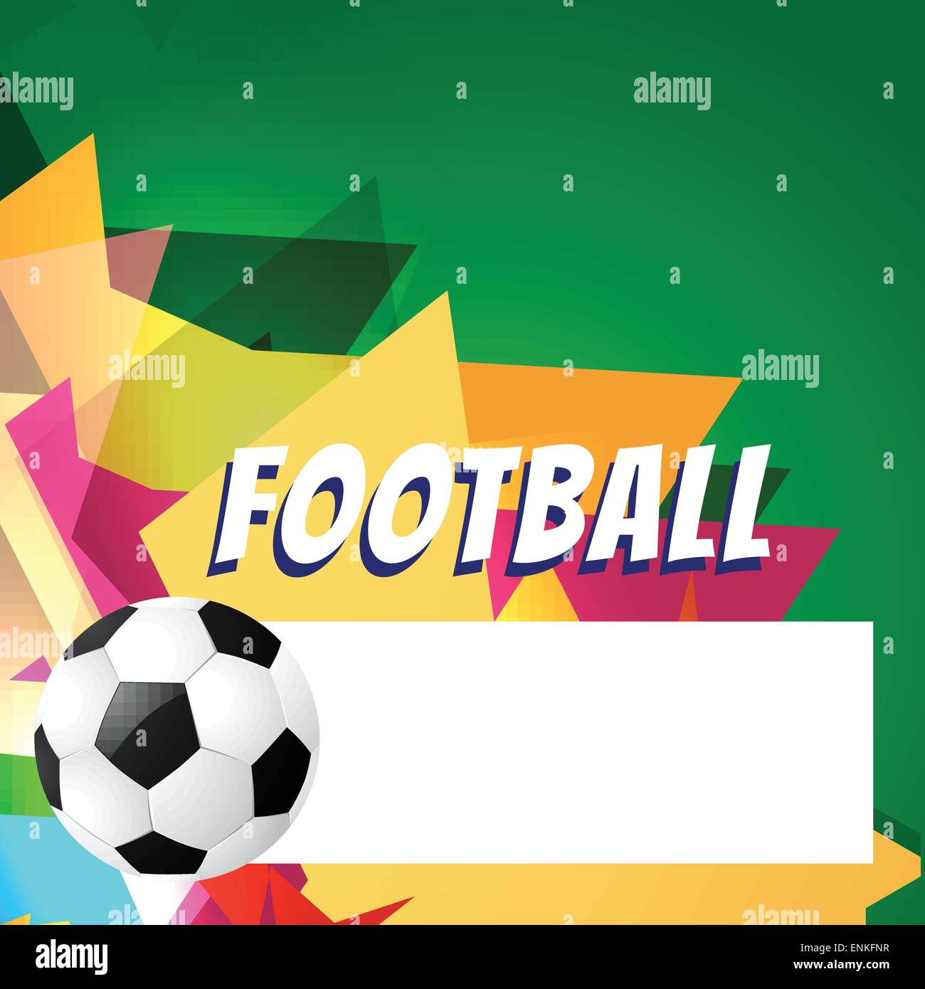 Abstract style football game Stock Vector Images - Alamy