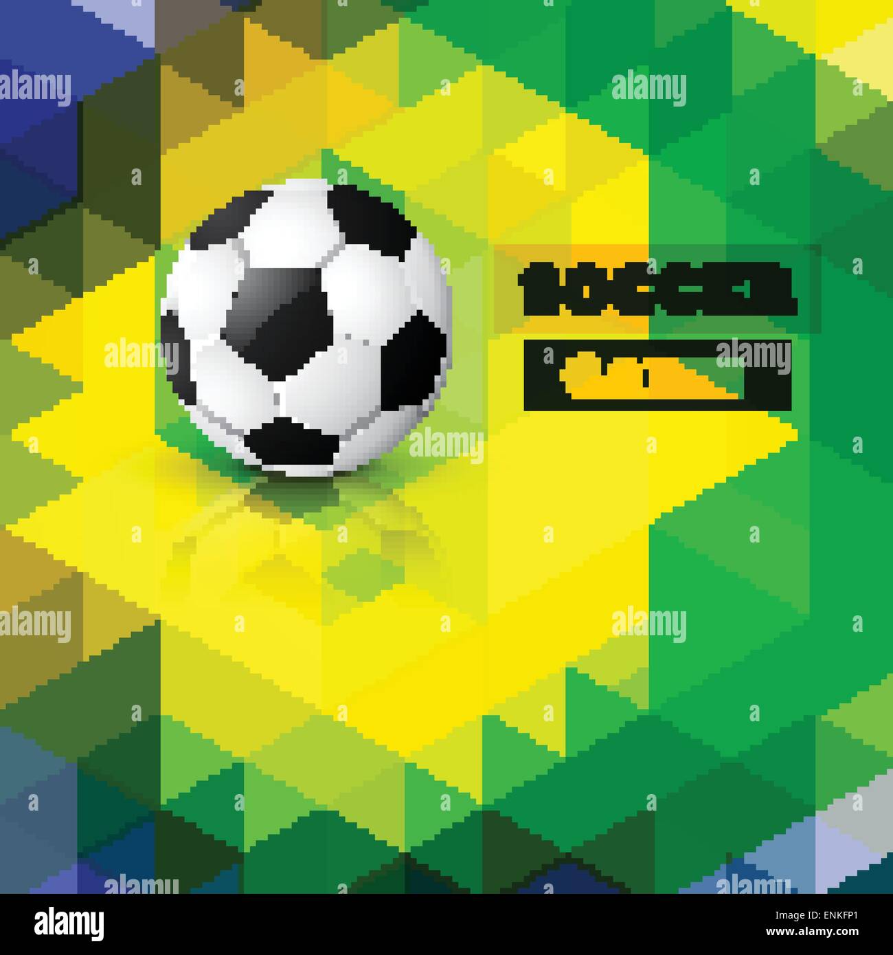 abstract football design vector illustration Stock Vector Image & Art ...