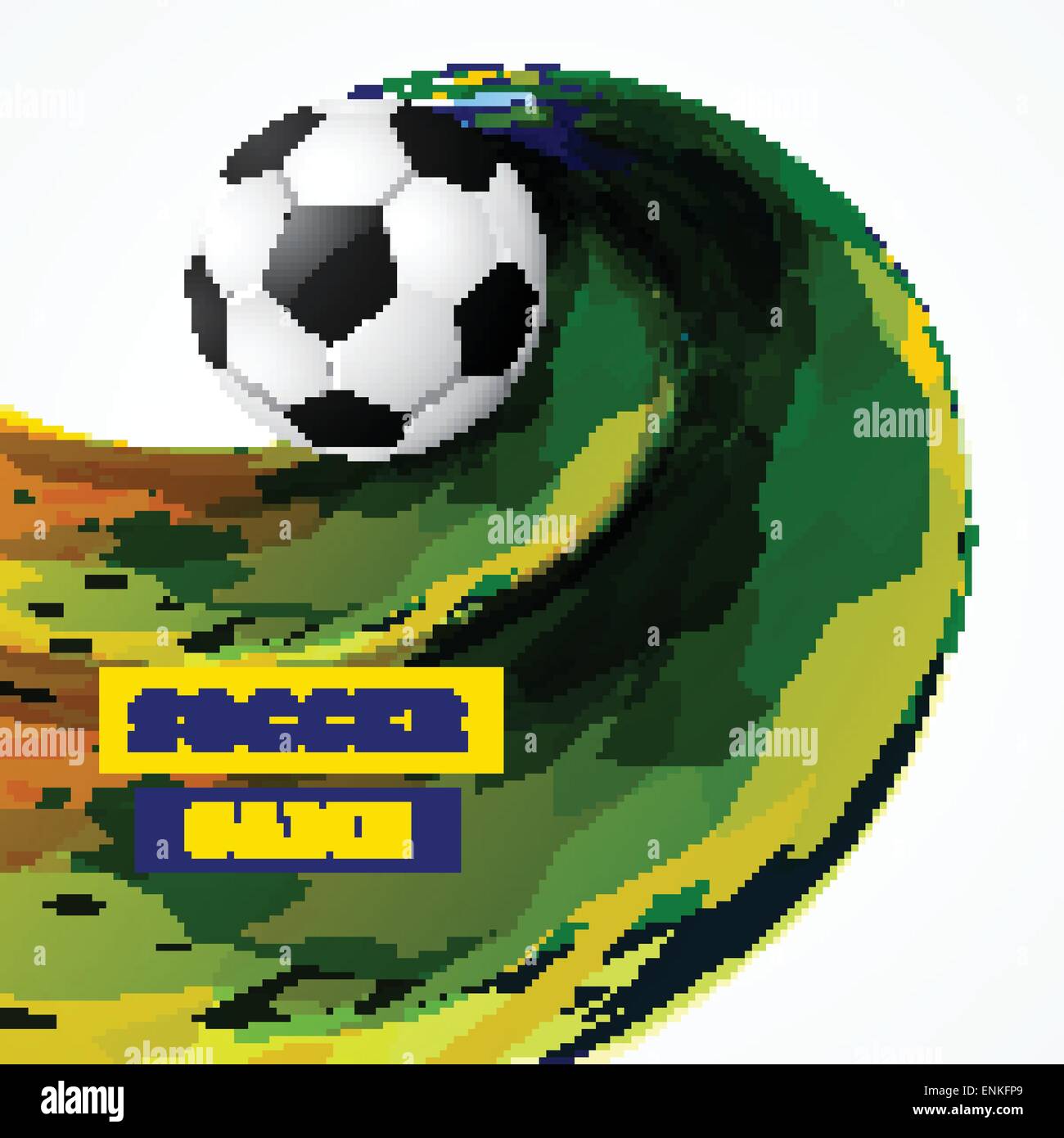 abstract football design vector illustration Stock Vector Image & Art ...