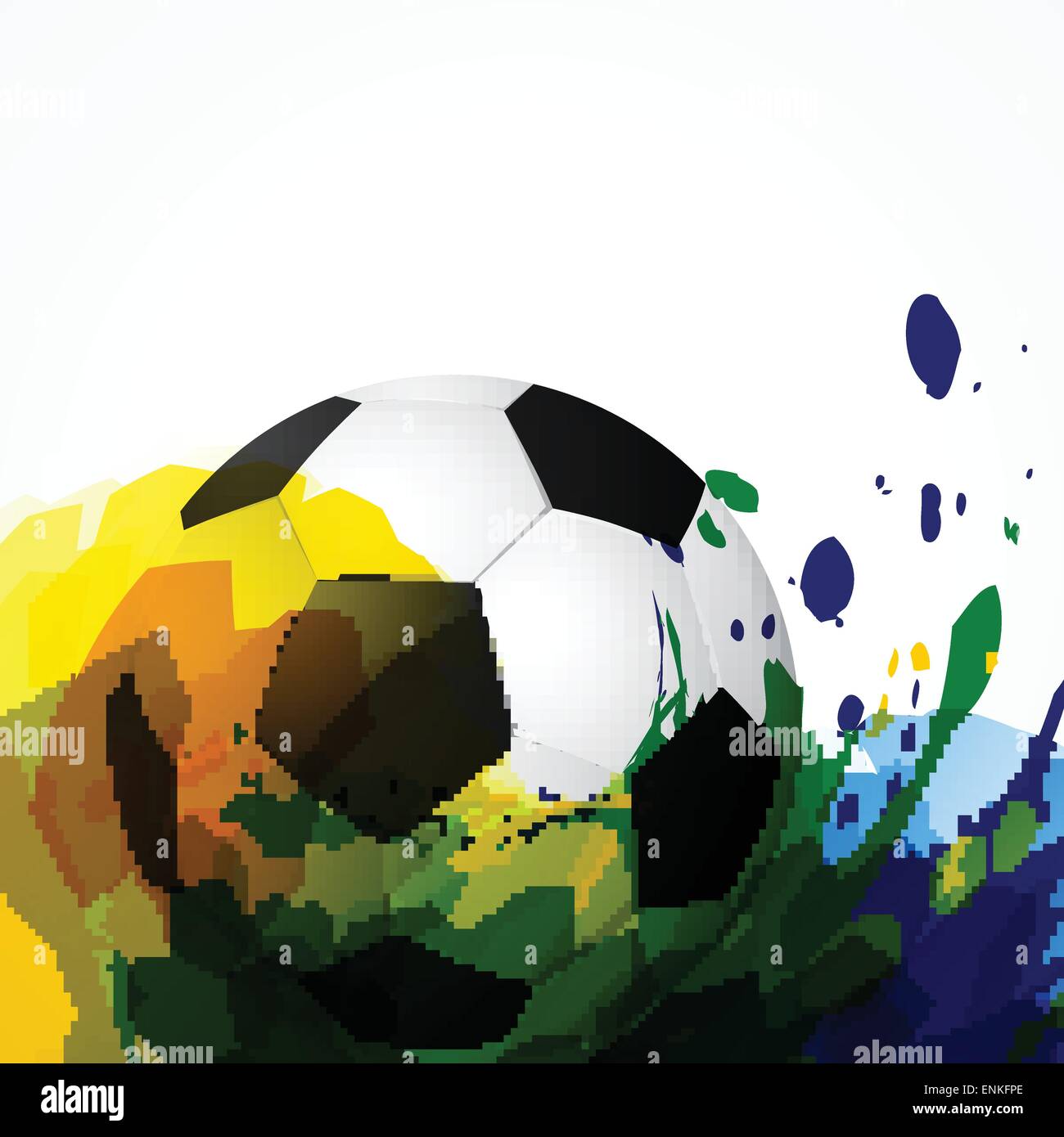 vector illustration of soccer design Stock Vector Image & Art - Alamy