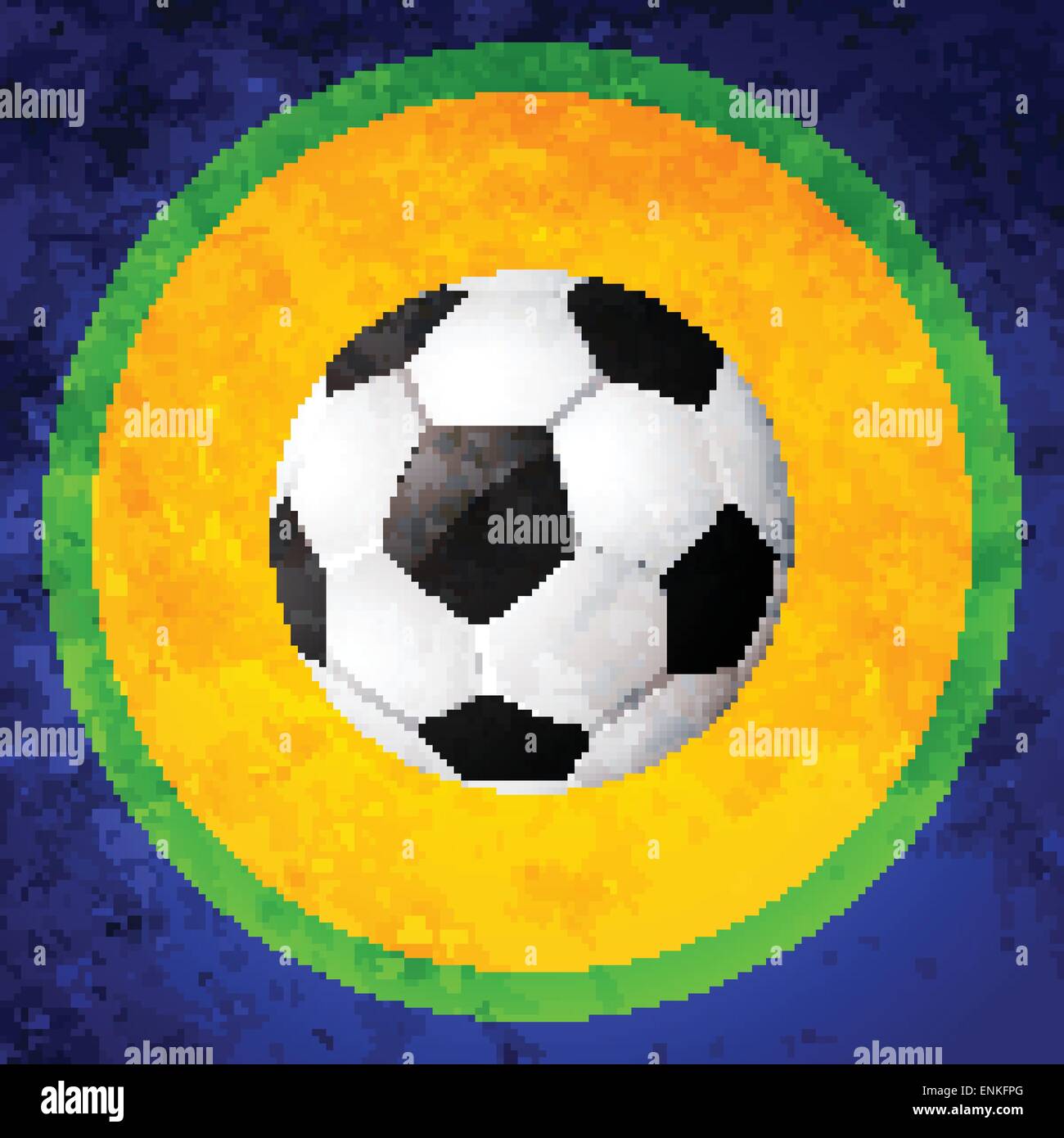 colorful abstract football design illustration Stock Vector Image & Art ...