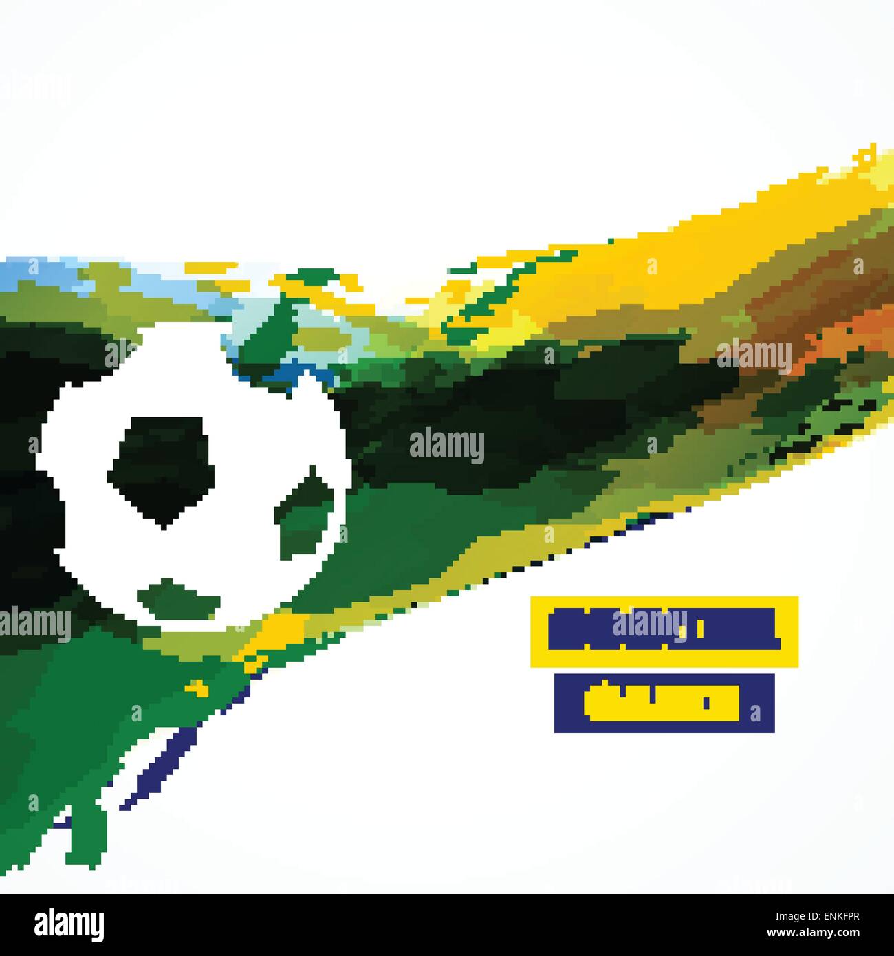 creative abstract football design vector Stock Vector Image & Art - Alamy