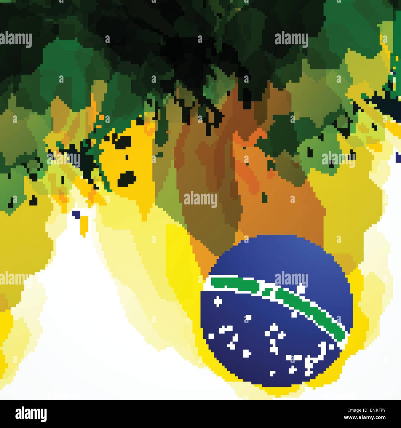 abstract brazil flag background design Stock Vector Image & Art - Alamy